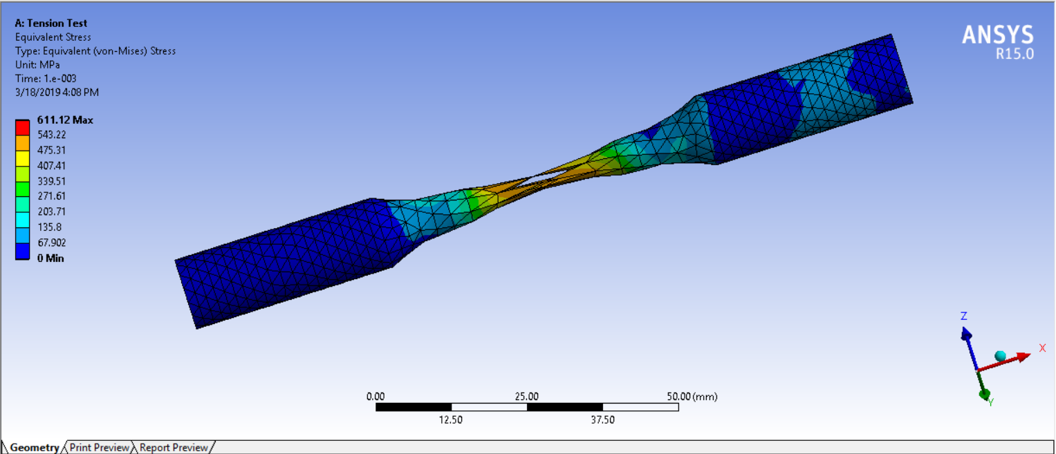 Tension and Torsion test in Ansys Workbench - Projects - Skill-Lync