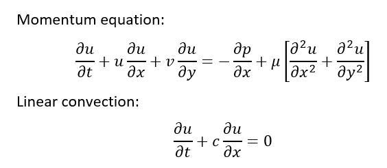 Effect of grid spacing in 1D Linear convection equation - Projects - Skill-Lync